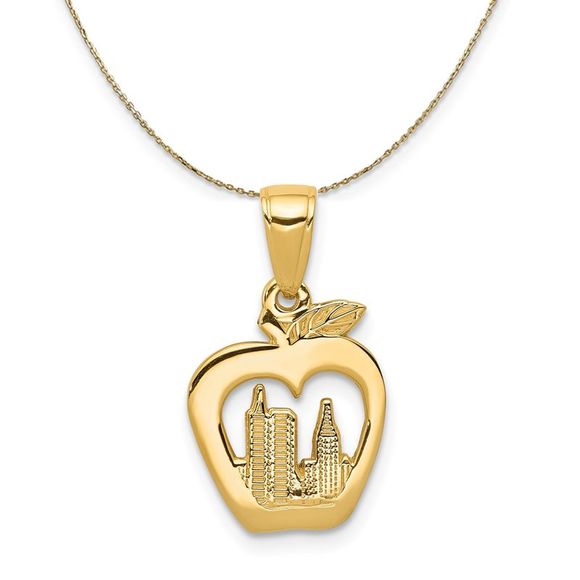 Black Bow Jewelry Co. | Jewelry | 4k Yellow Gold Sm New York Skyline In ...